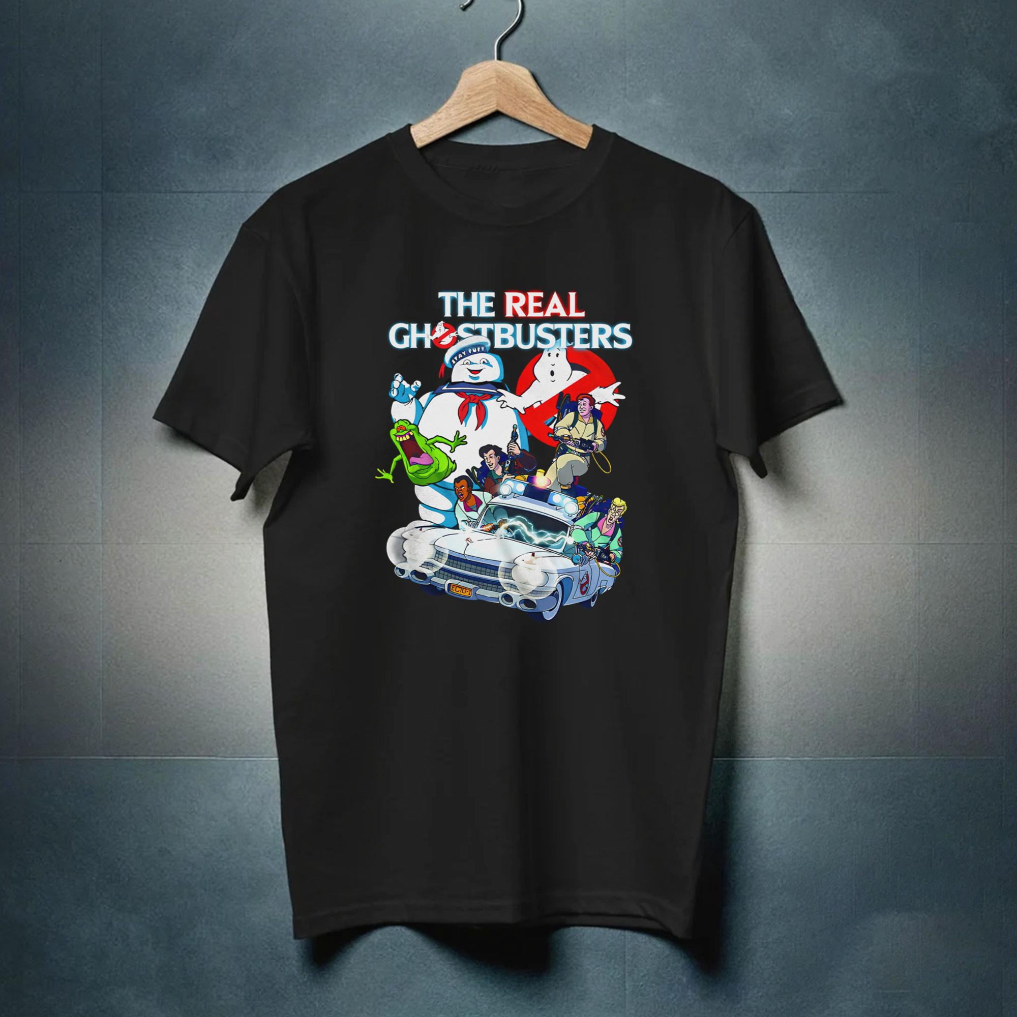 Paranormal Squad Collage Shirt – Retro Ghost Hunter Graphic, Classic ...