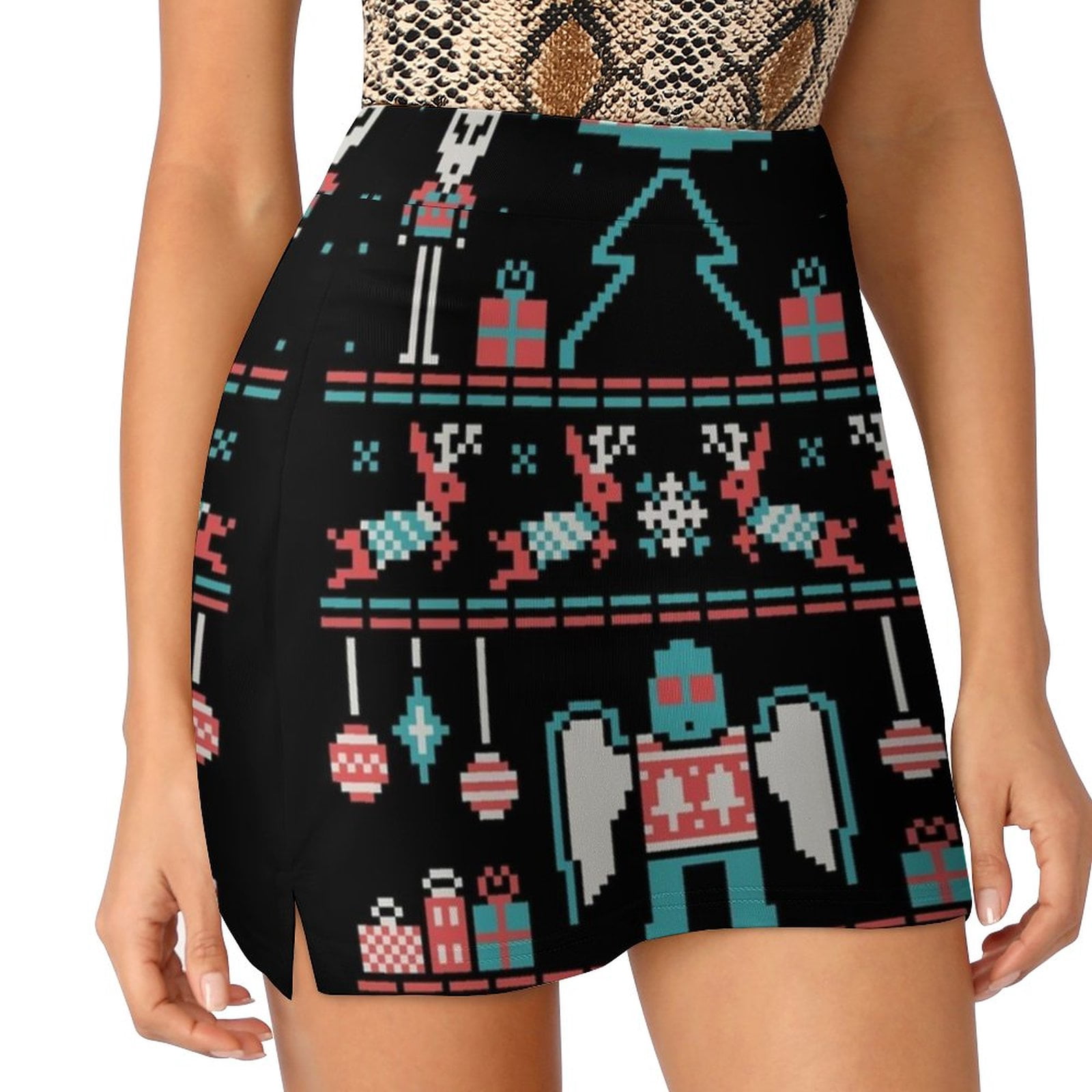 Paranormal Sweater Party Skirts Woman Fashion 2025 Pant Skirt Mini ...