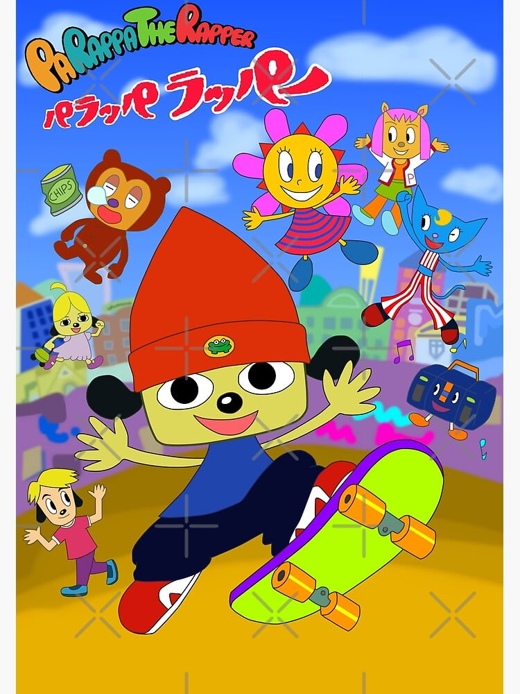 Parappa The Rapper Anime Poster Fashion Art Decor Frame - Walmart.com