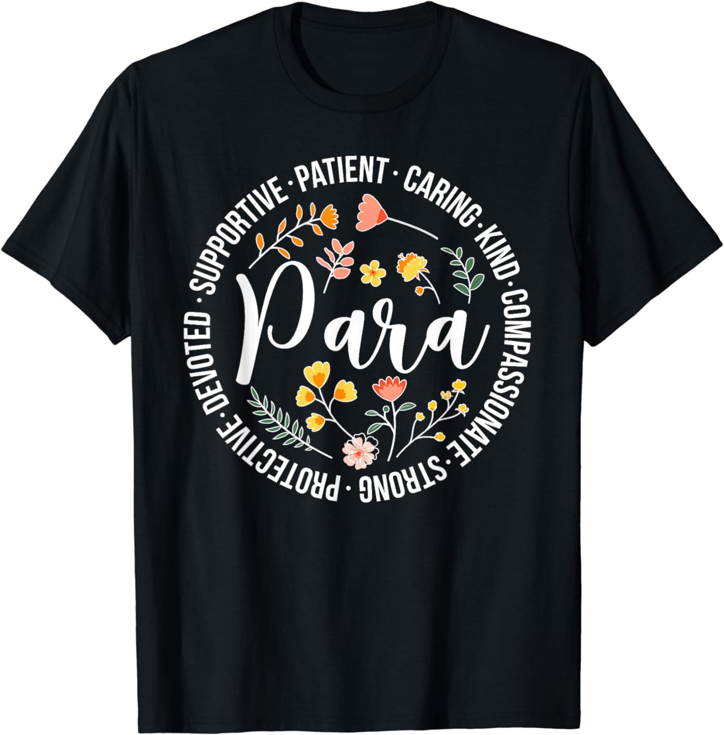 Paraprofessional Appreciation Para Parapro T-Shirt - Walmart.com