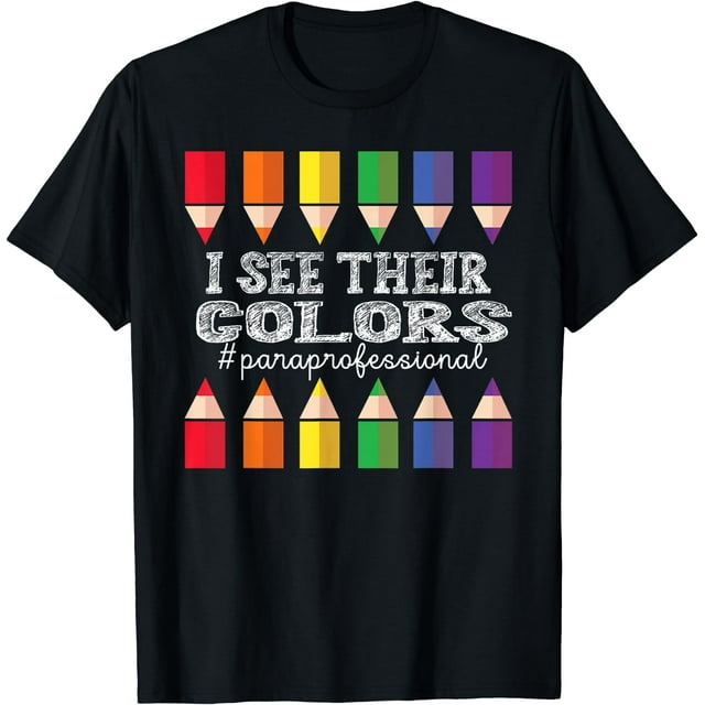 Paraprofessional Para Teacher Cute Parapro T-Shirt - Walmart.com
