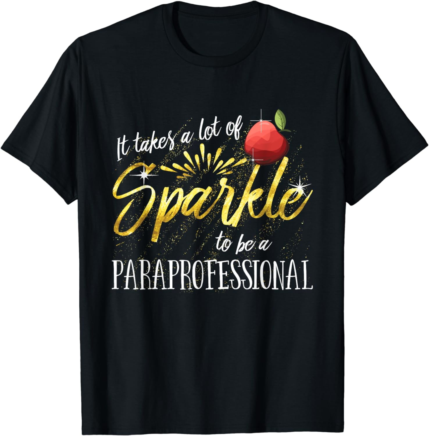 Paraprofessional Rockstar Gift Paraprofessional Squad T-Shirt - Walmart.com