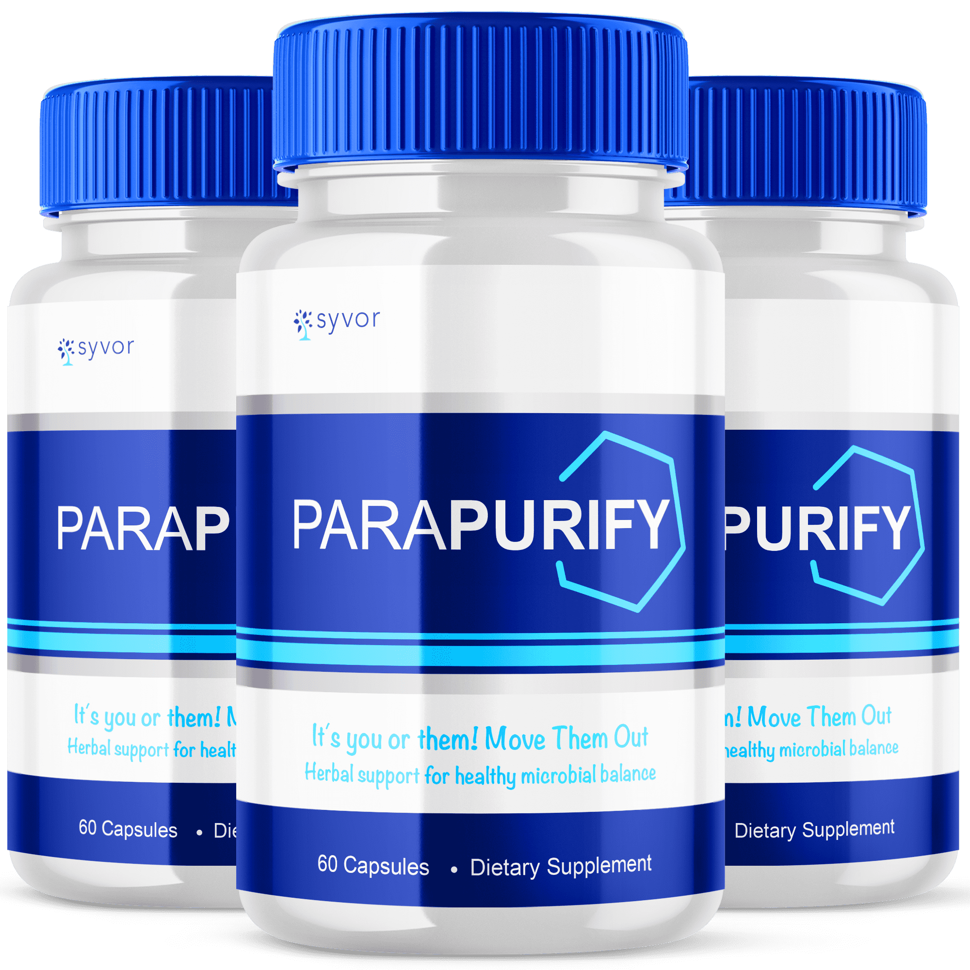Parapurify Natural Cleanse Advanced Gut Support Vitamin Supplement 180 ...