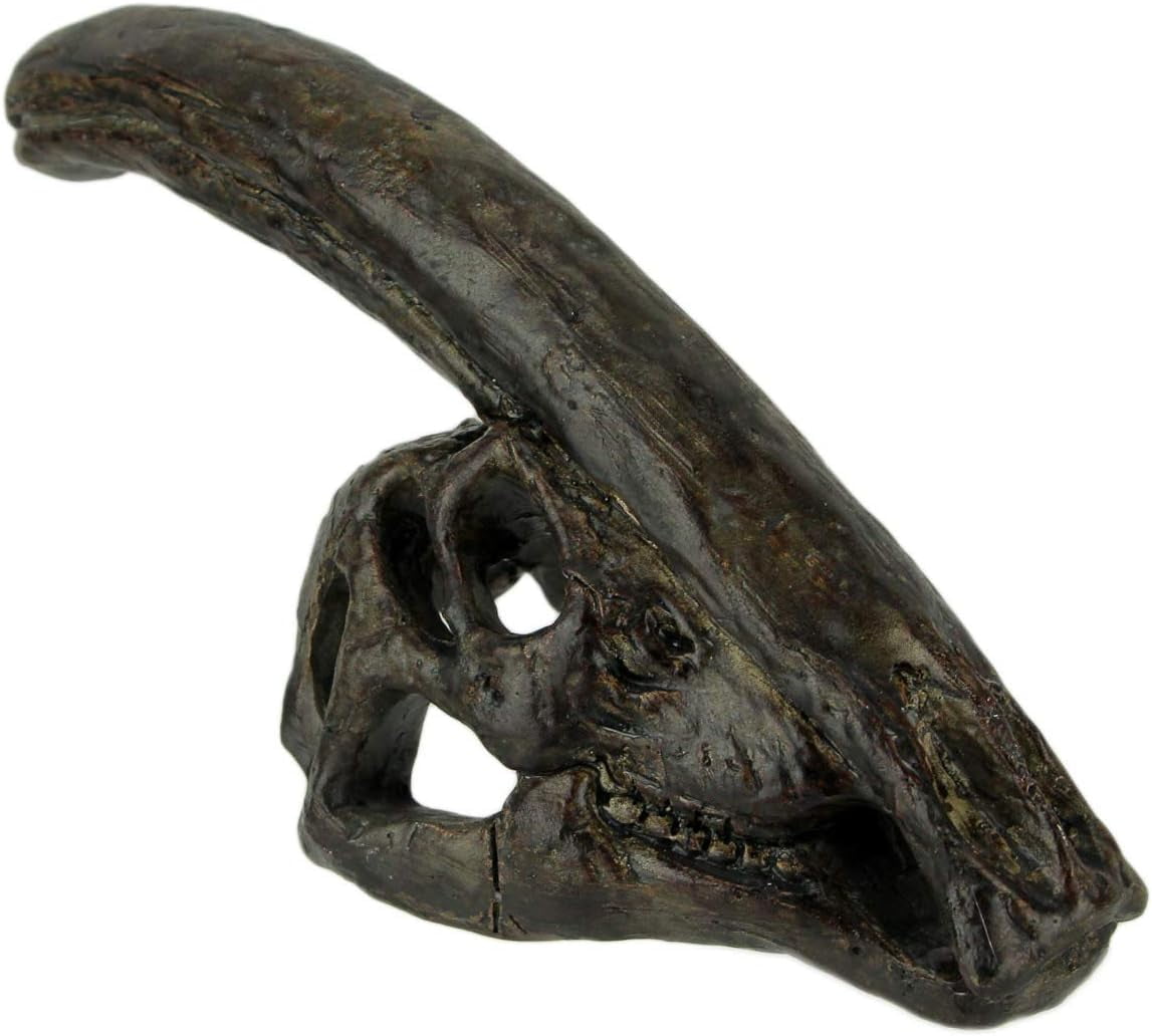 Parasaurolophus Dinosaur Head Resin Statue 8 Inches Long - Walmart.com