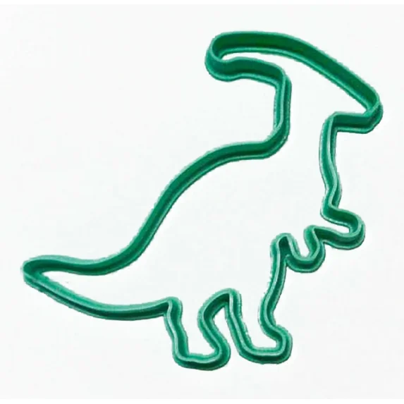Parasaurolophus Dinosaur Outline Dino Lizard Cookie Cutter Usa Pr2128 ...