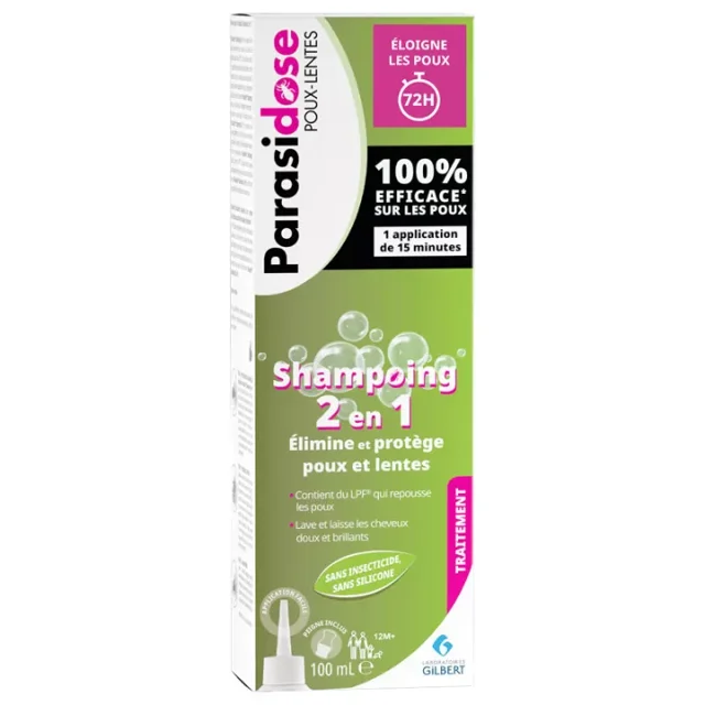 Parasidose 2in1 Lice and Nits Shampoo 100 ml - Walmart.com