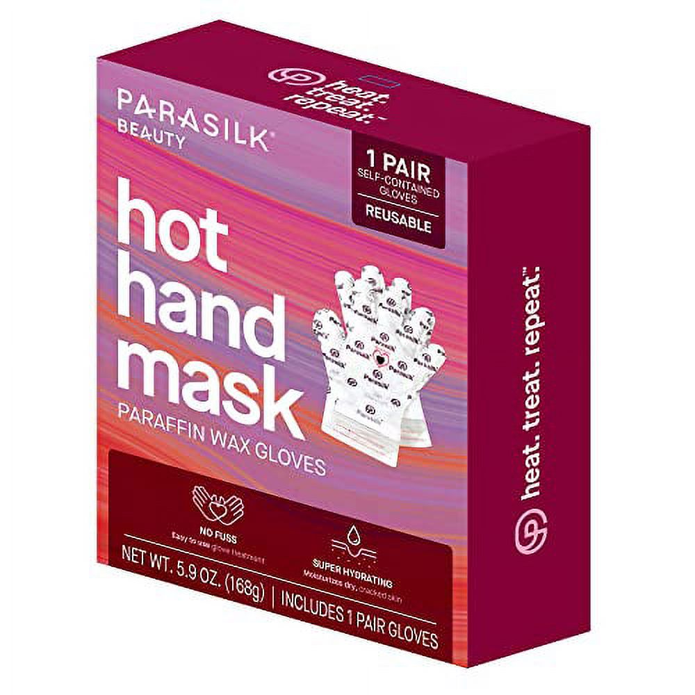 Parasilk Beauty Hot Hand .. Maskâ€“ 1 Pair Self-Contained .. Paraffin ...