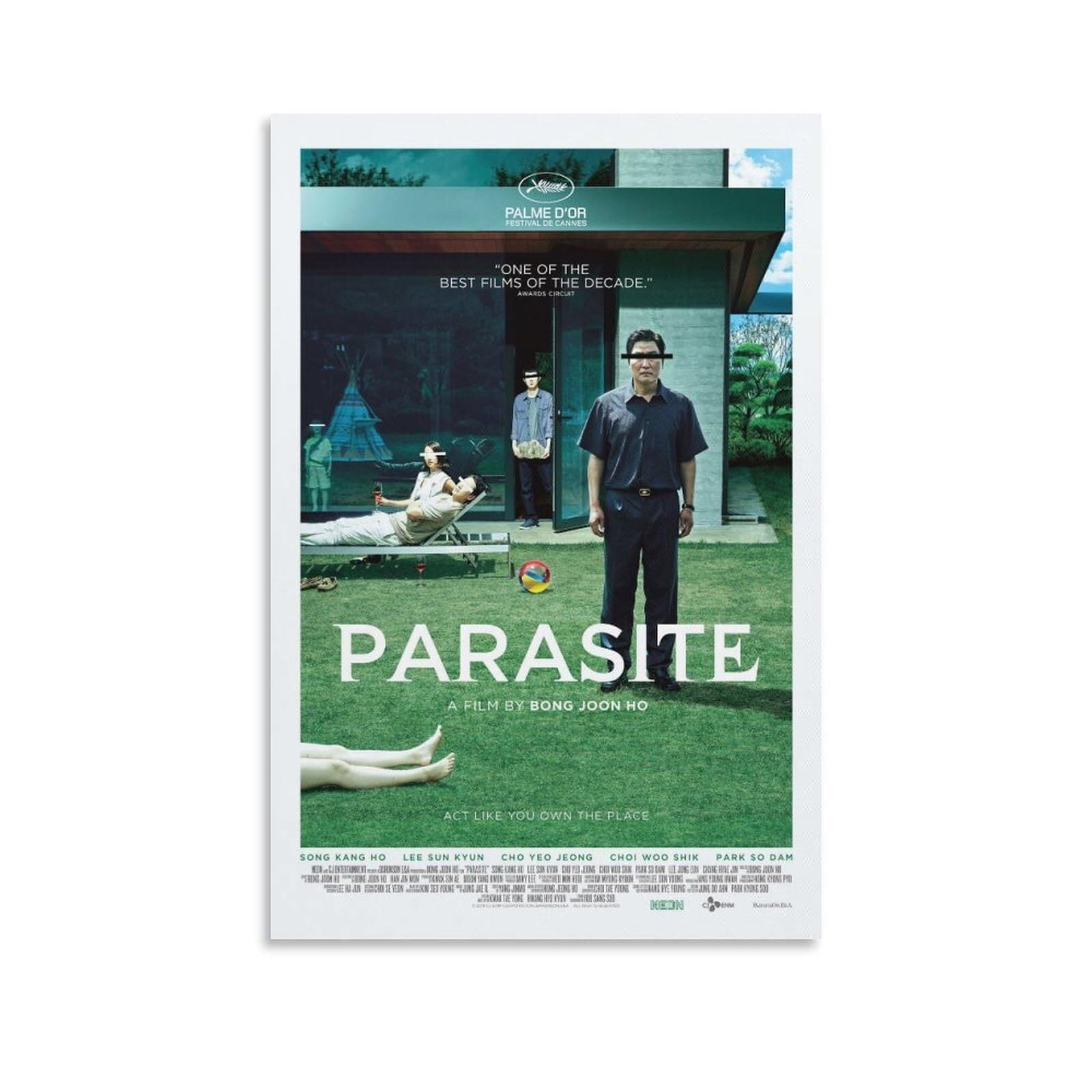 Parasite 2019 Vintage Horror Movie Posters Canvas Art Poster And Wall ...