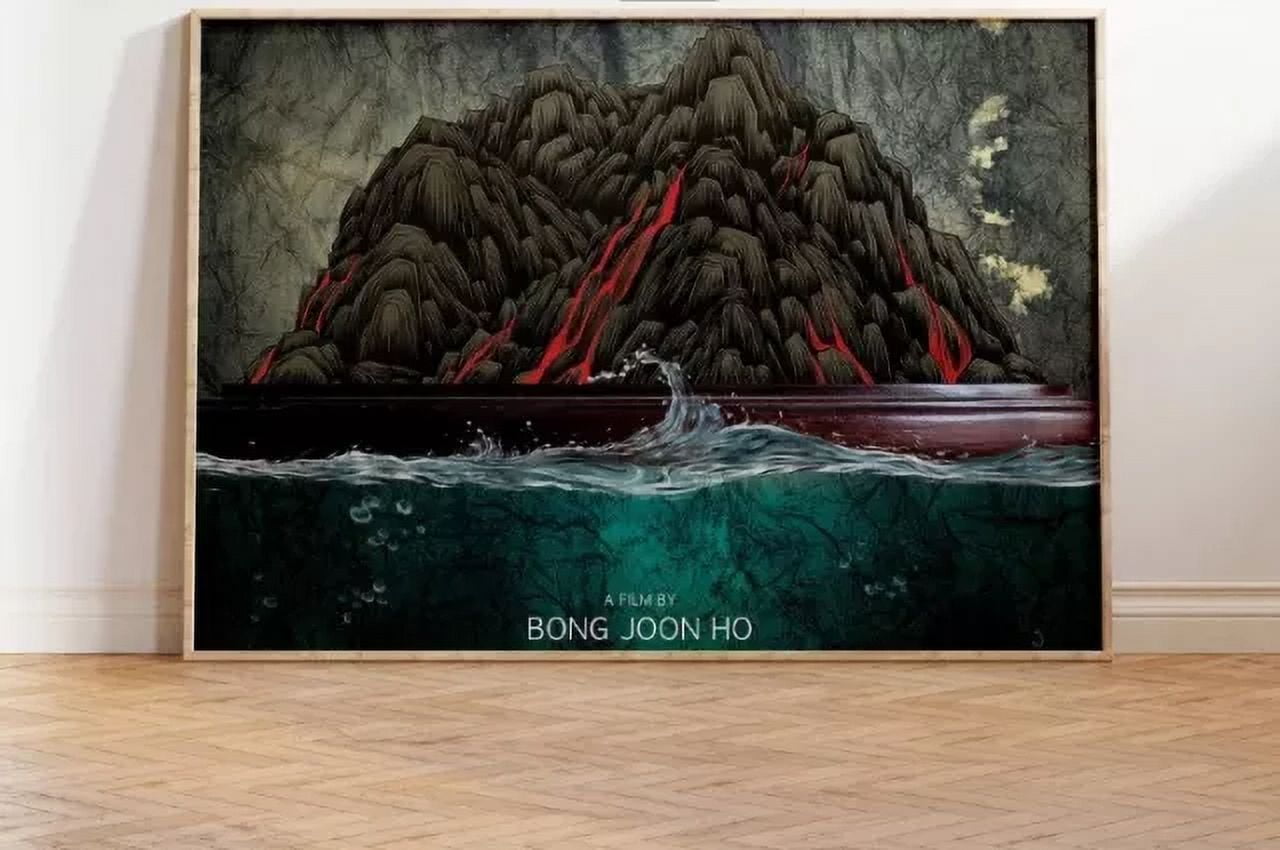 Parasite Movie Poster, Bong Joon Ho'S Award-Winning Film Art Print 3 NO FRAMED POSTER, Home ...