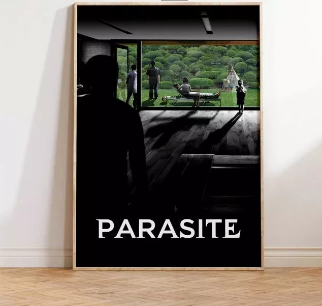 Parasite Movie Poster, Bong Joon Ho'S Award-Winning Film Art Print 6 NO FRAMED POSTER, Home ...
