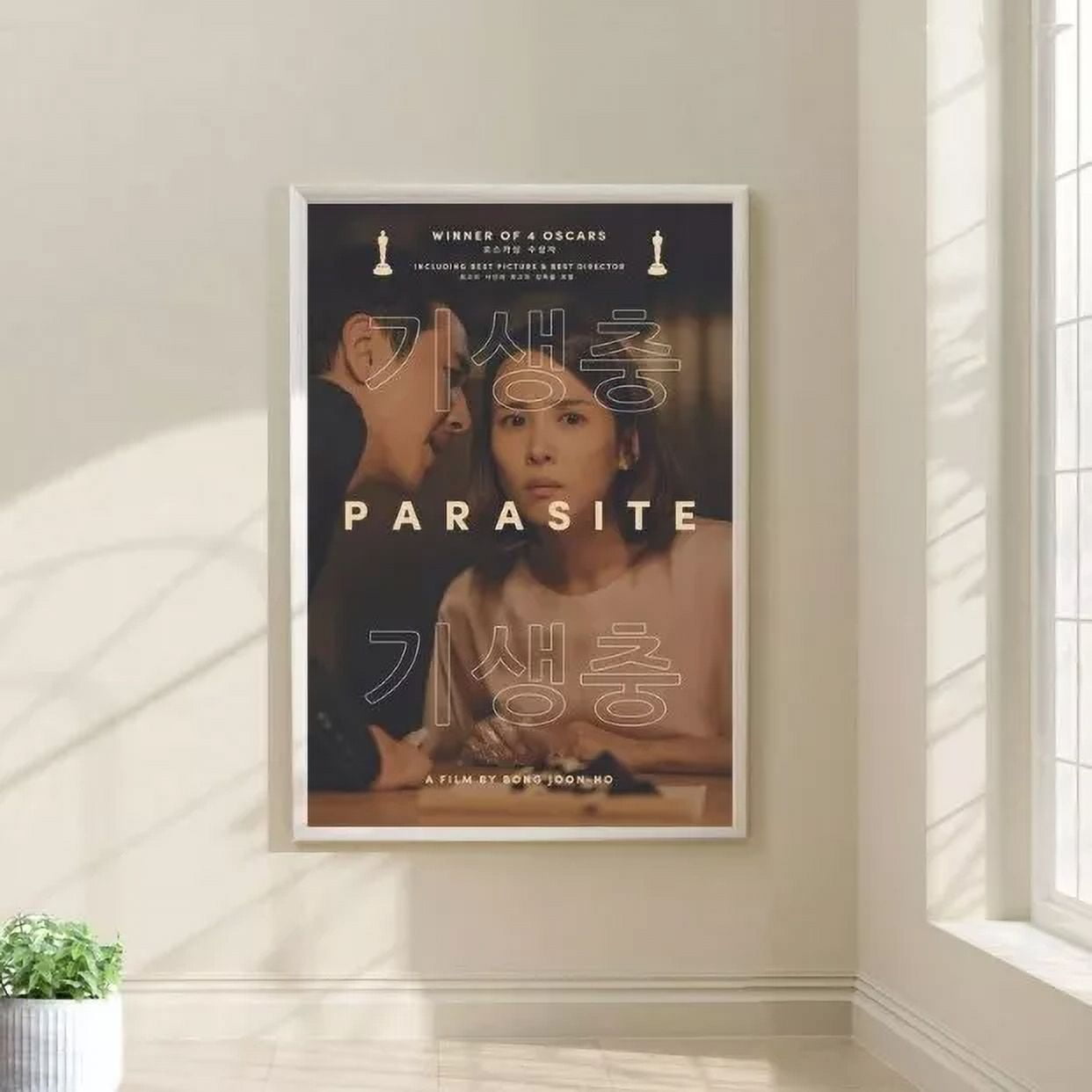 Parasite Movie Poster Film Print Wall Art For Living Room Bedroom 7 NO FRAMED POSTER, Home Decor ...