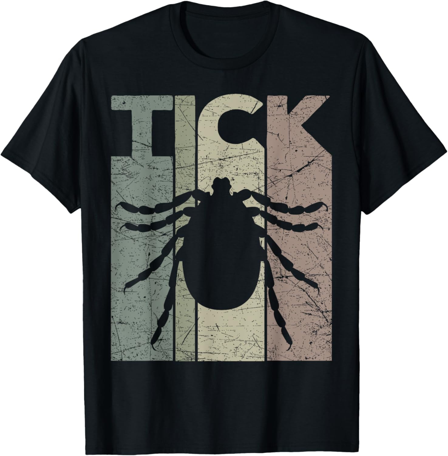 Parasite Tick Vintage Arachnid Tick Retro Arachnology T-Shirt - Walmart.com