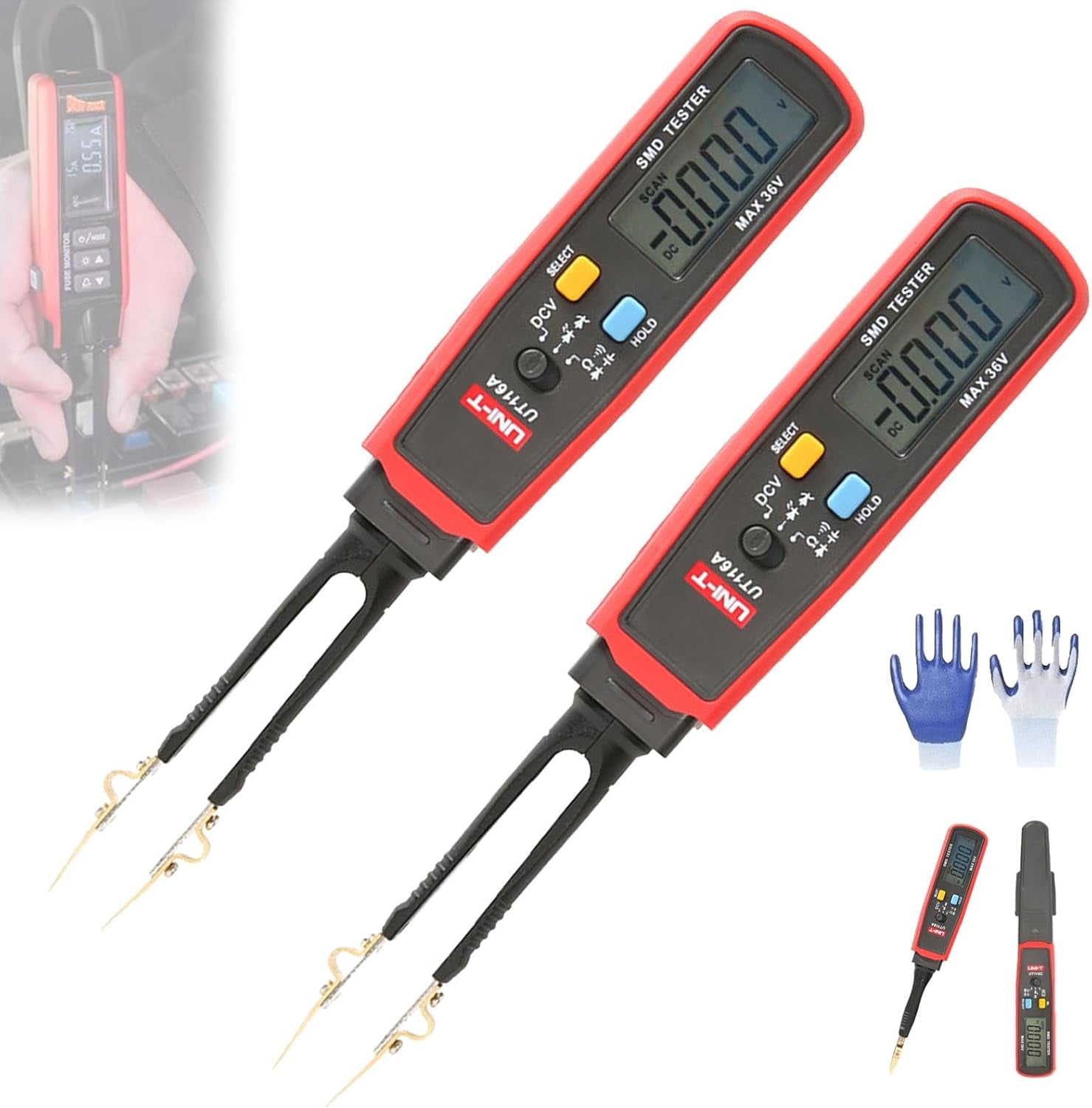 Parasitic Draw Fuse Tester Automotive, Digital Car Power Probe Fuse ...