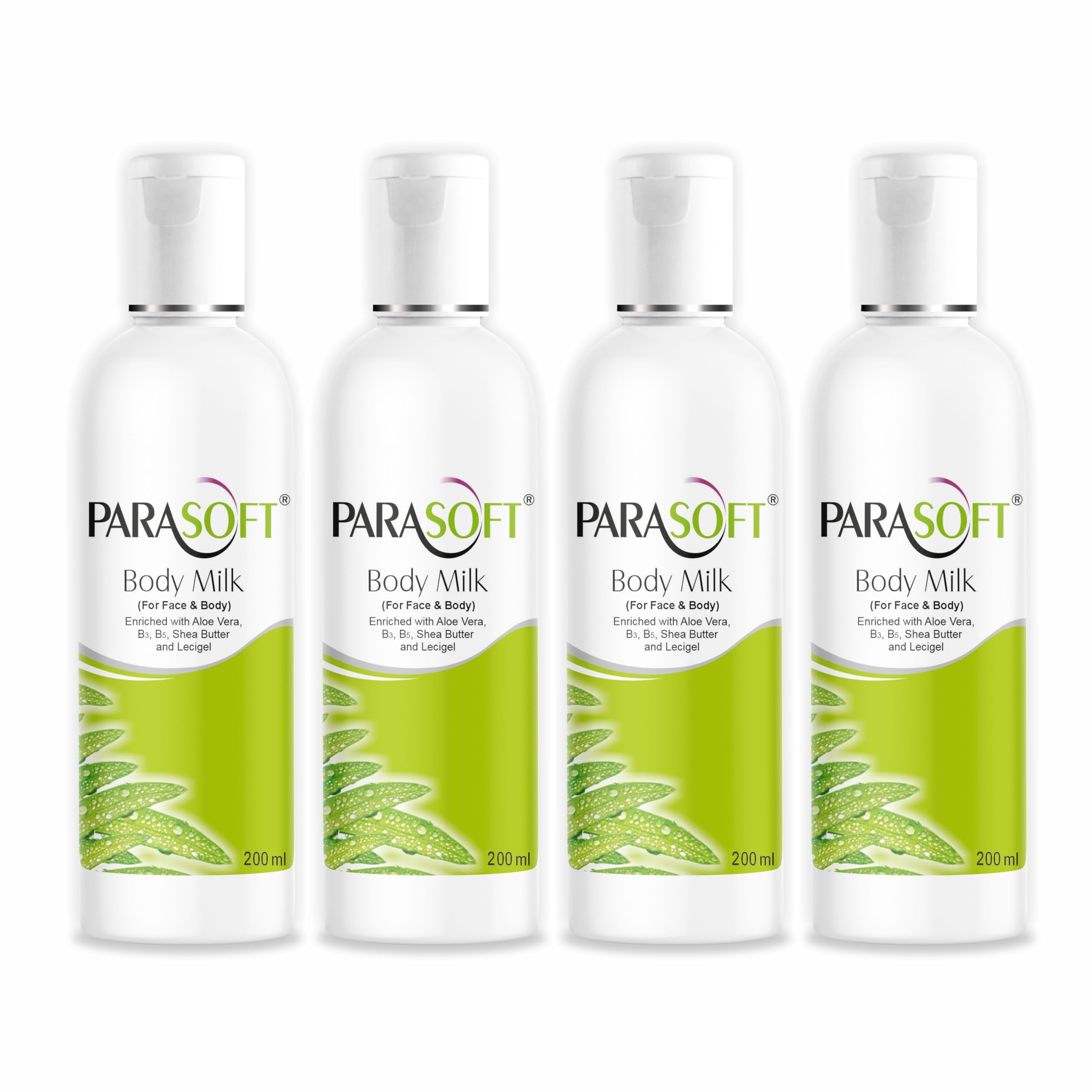 Parasoft Body & Face Milk Lotion For Daily Nourishing Of Dry Skin With ...