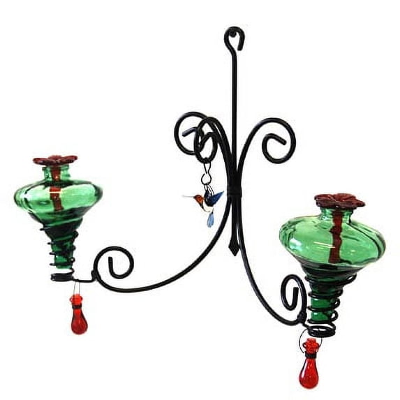 Parasol Chandelier Sconce Hummingbird Feeder, Green, 8 oz. - Walmart.com