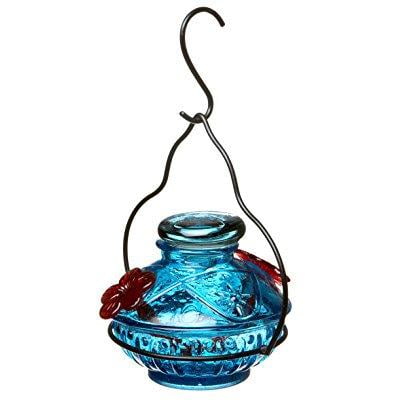 Parasol Pot De Creme Hummingbird Feeder - Aqua - Walmart.com