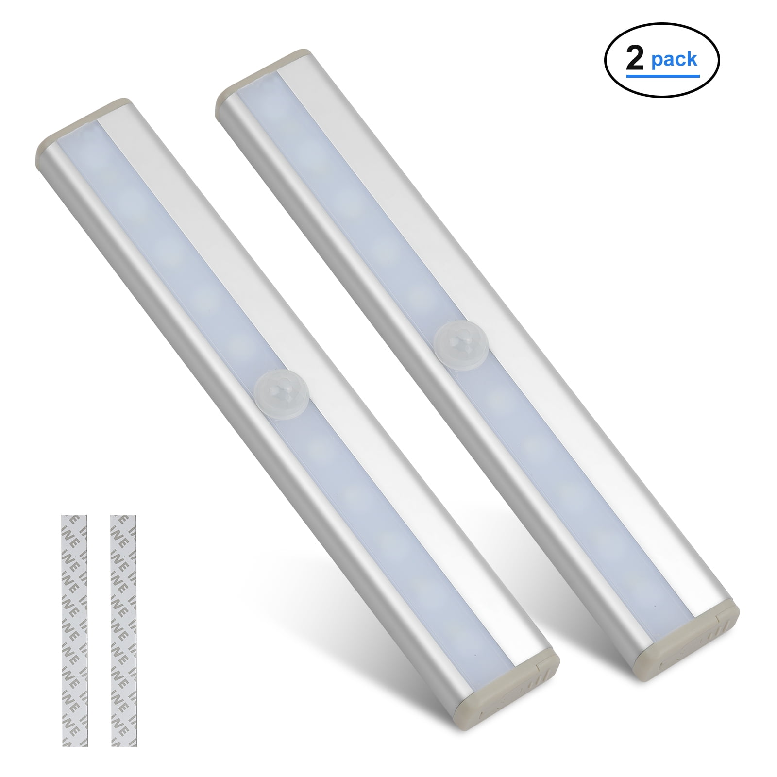 Parasom LED Under Cabinet Lights, Motion Sensor,Battery Powered ...