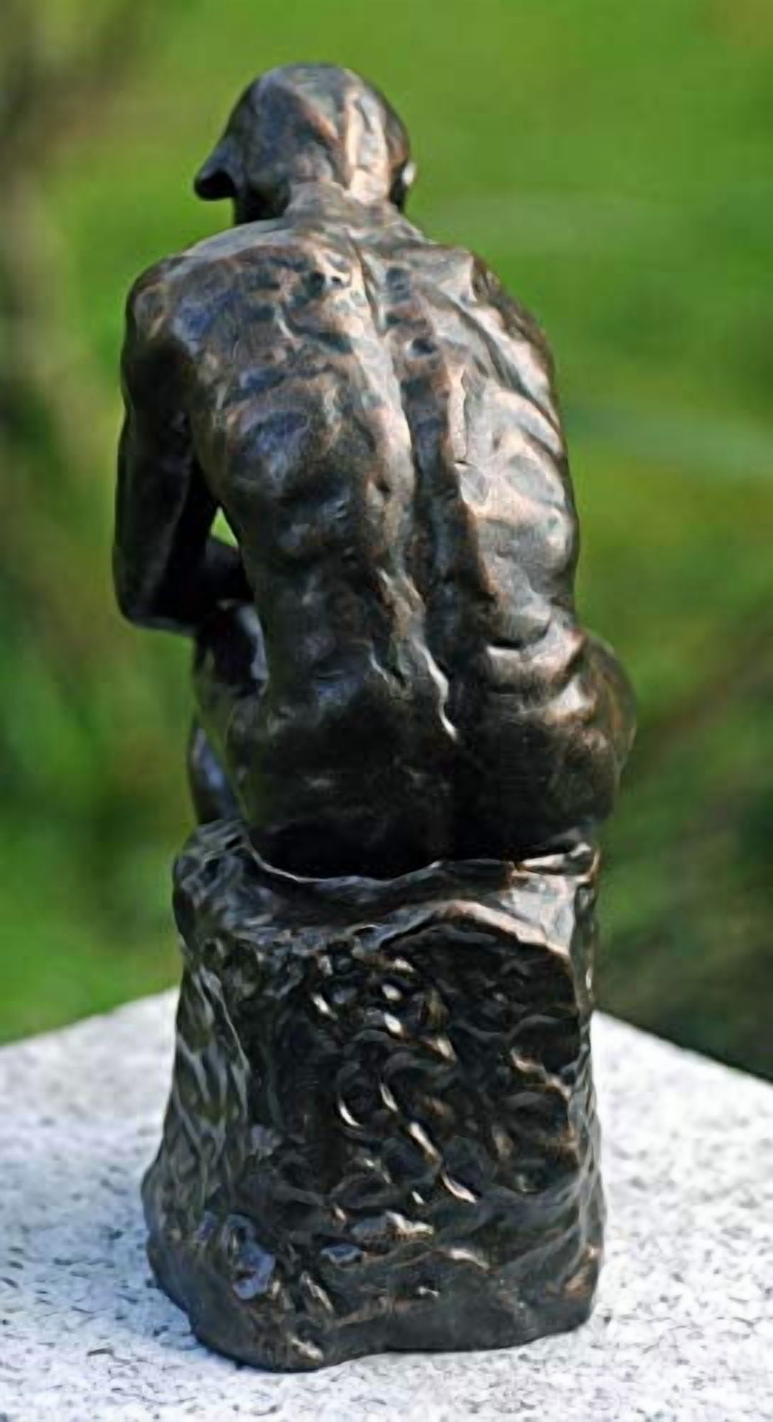 Parastone - Rodin - Small Statue - Bronze - the Thinker (1906) - Cast ...