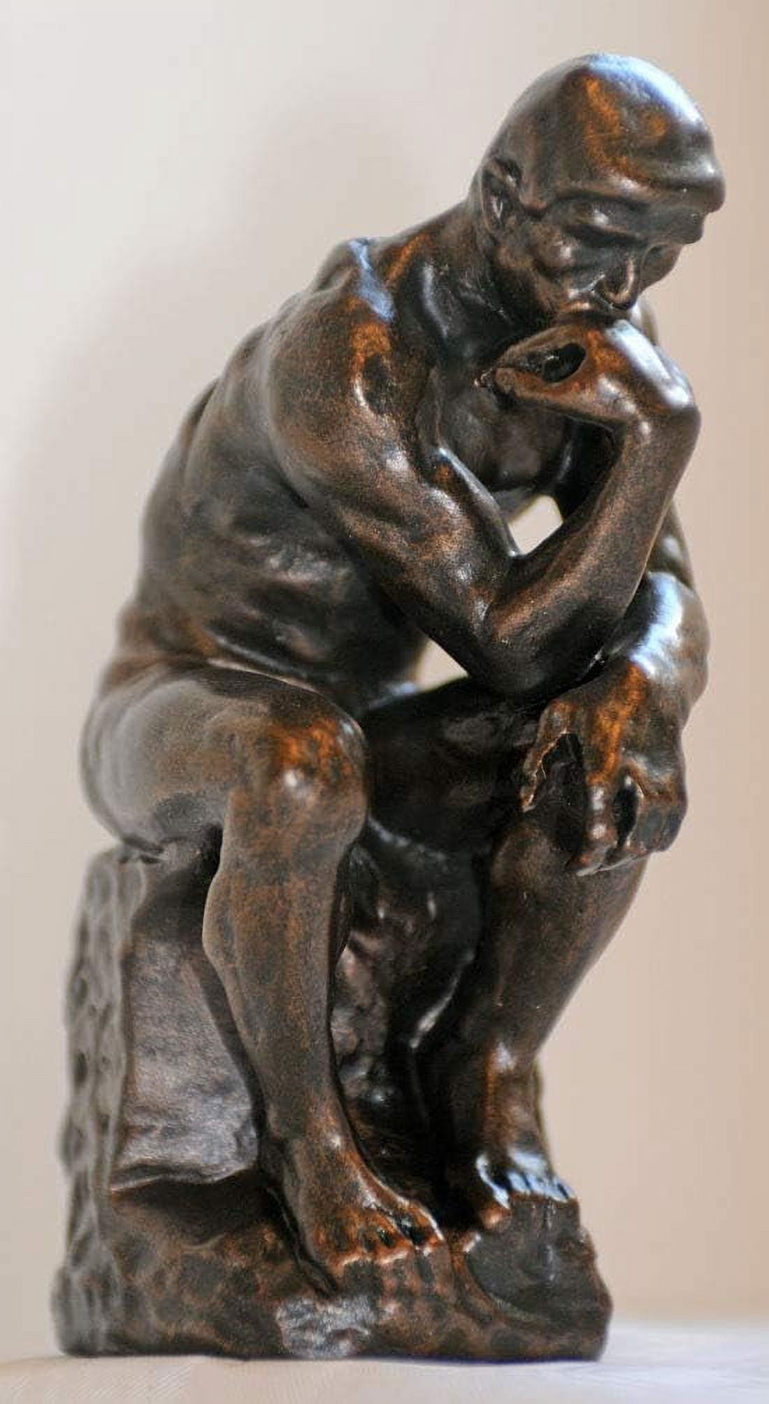 Parastone - Rodin - Small Statue - Bronze - the Thinker (1906) - Cast ...