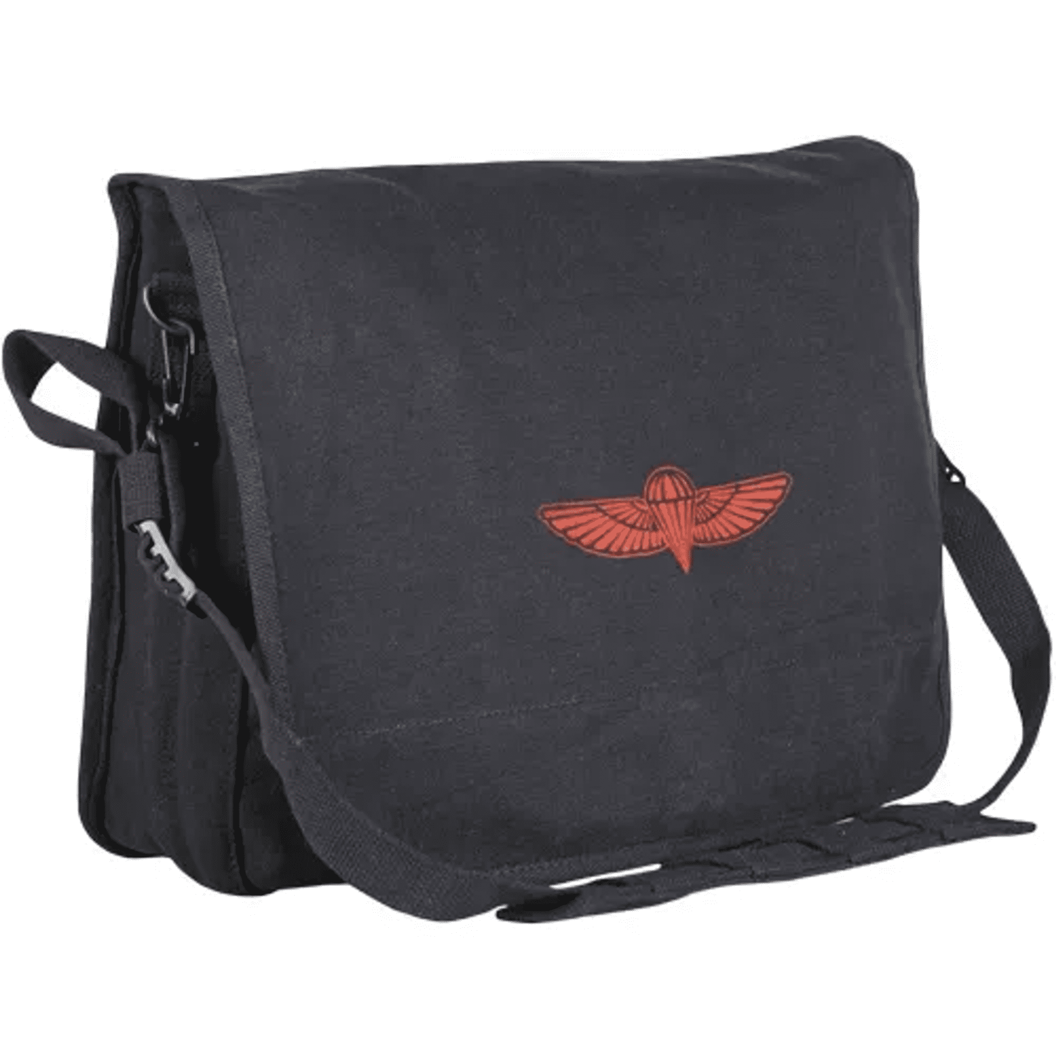 Paratrooper Bag - Black [ 11" x 15" x 4" Black ] - Walmart.com