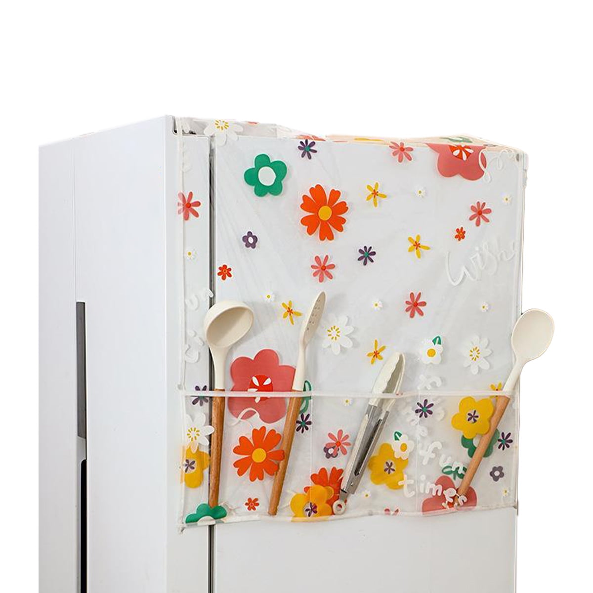 Paraugas 1pcs refrigerator cloth dust cover PEVA refrigerator dust ...