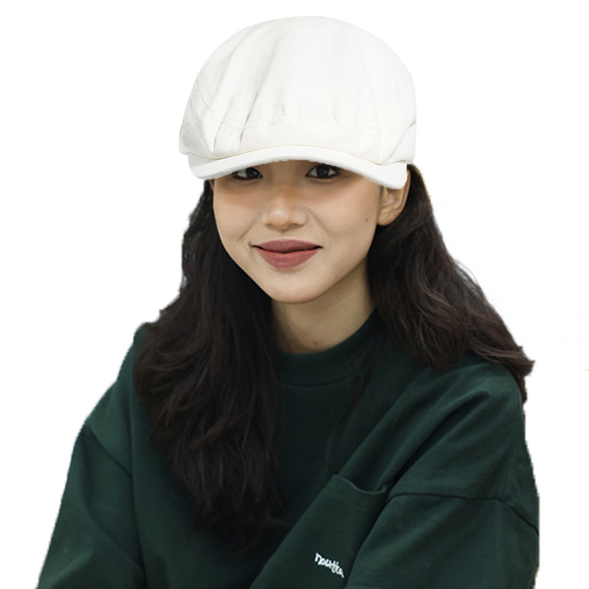 Paraugas 1pcs reverse beret hat versatile painter's hat vintage forward ...