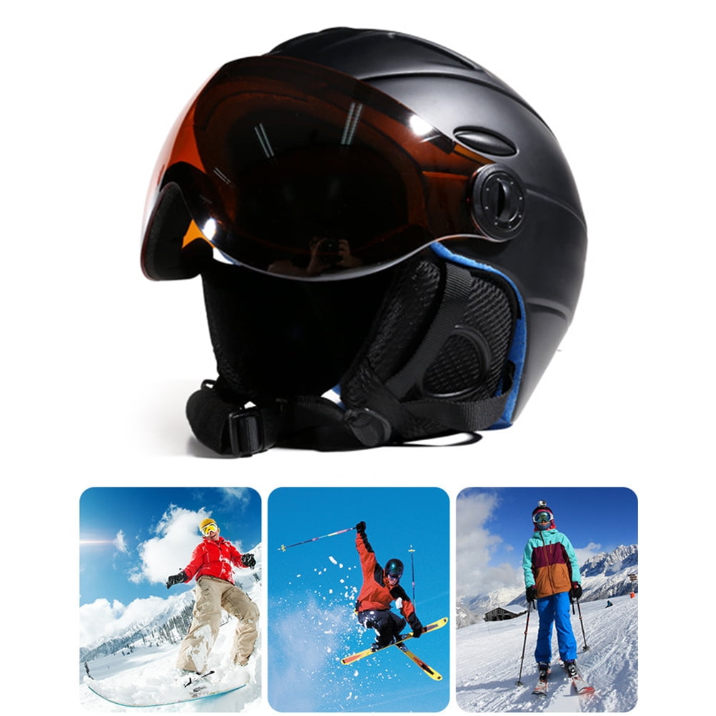 Paraugas 2 in 1 Visor Ski Snowboard Helmet Detachable Snow Mask Anti ...