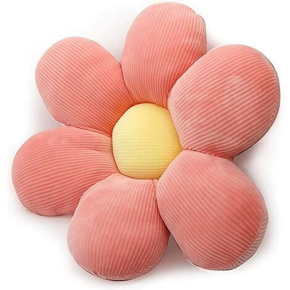 Paraugas Flower Cushion Plush Pillow, Kawaii Flower Shaped Cushion, Decorative Flower Shaped ...