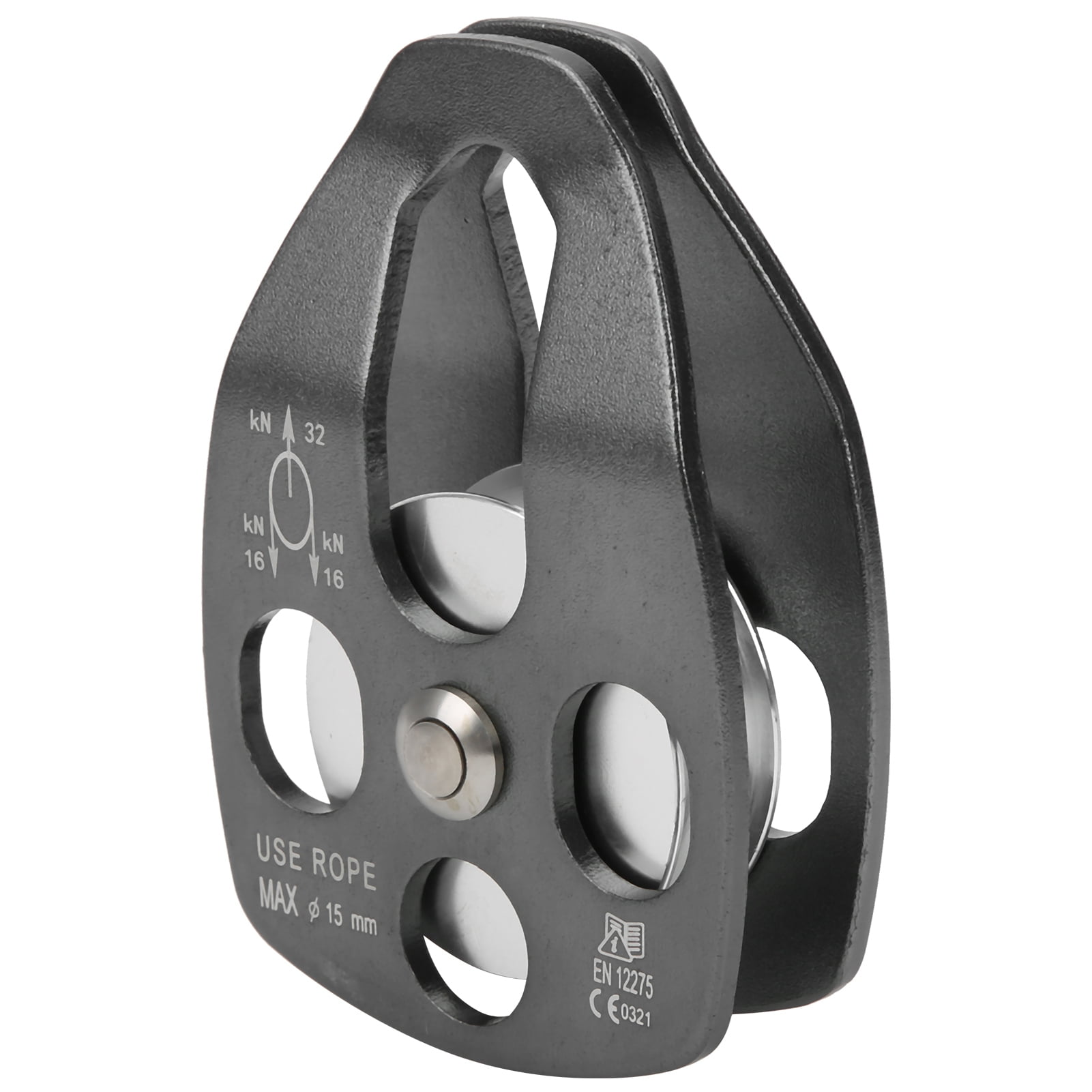 Paraugas Outdoor Climbing Large Sideplate Single Sheave Aluminum Rope ...