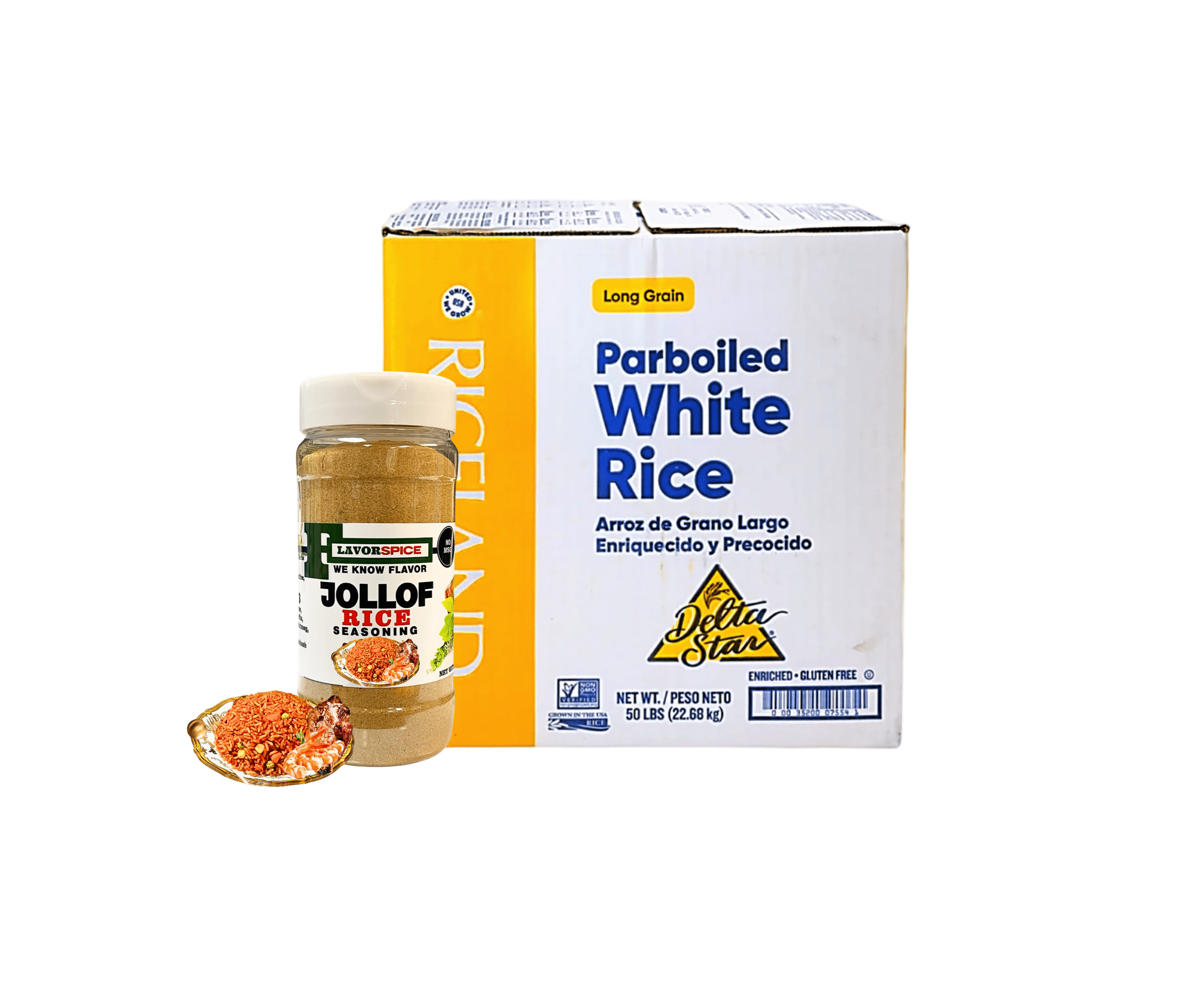 Delta Parboiled Rice 25LB - Walmart.com