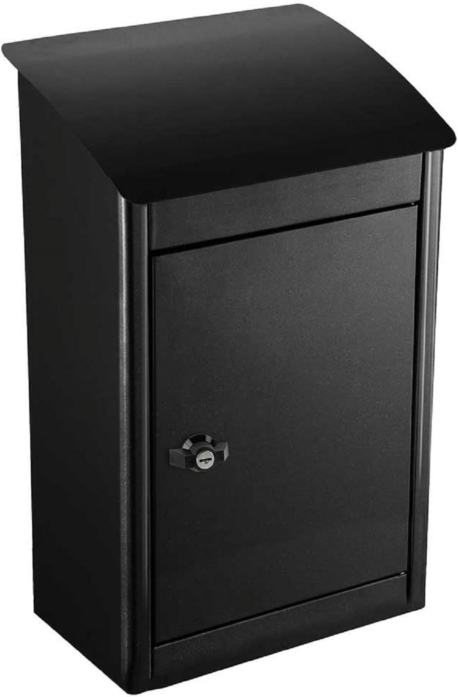 ParcelSentry Junior Wall Mount Locking Parcel Drop Box, Black - Walmart.com