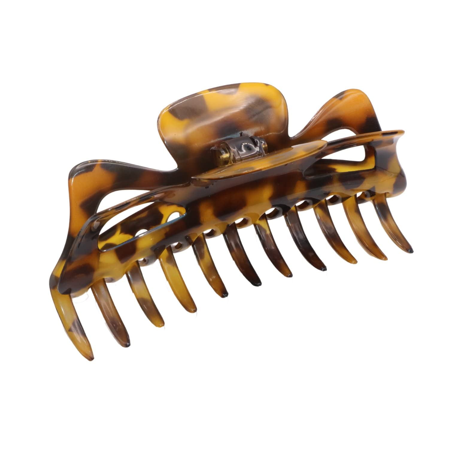 Parcelona French Classic Jumbo Large 5 1/2" Celluloid Hair Claw Clip ...