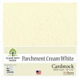 Parchment Cream White Cardstock - 12 x 12 inch - 65Lb Cover - 50 Sheets ...