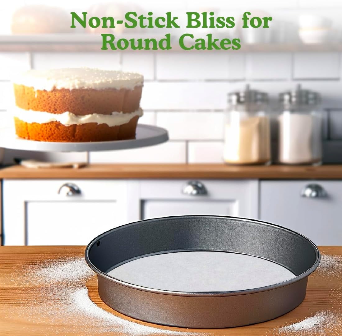 Parchment Paper Circles For Round Cake Pans, Greaseproof Liners For Non ...
