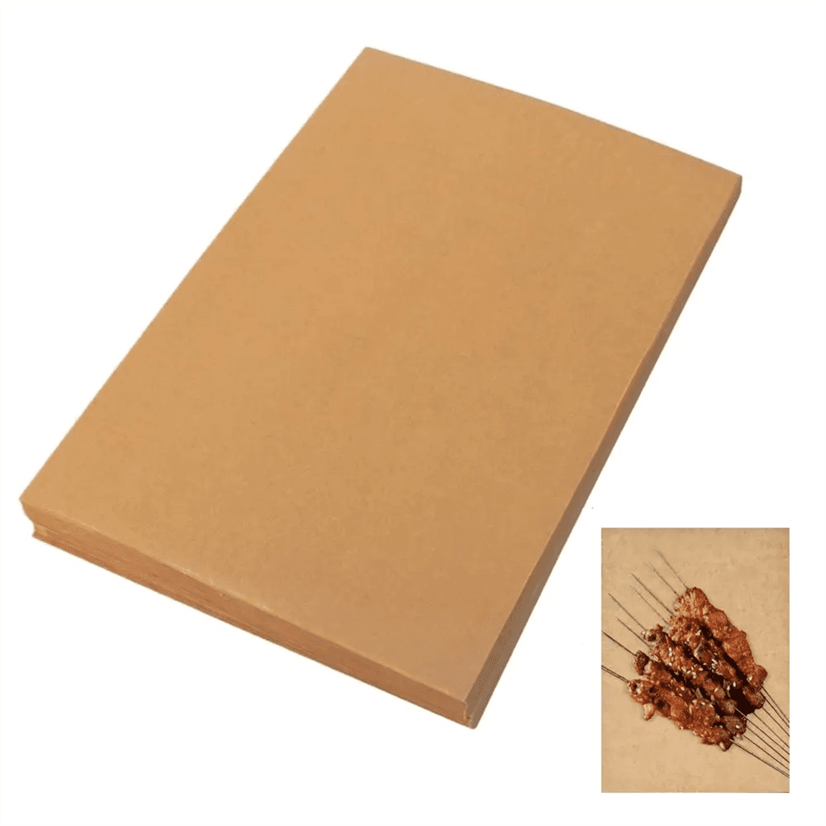 Parchment Paper Non-Stick Baking Sheets 100 Piece Pre-Cut for Food ...