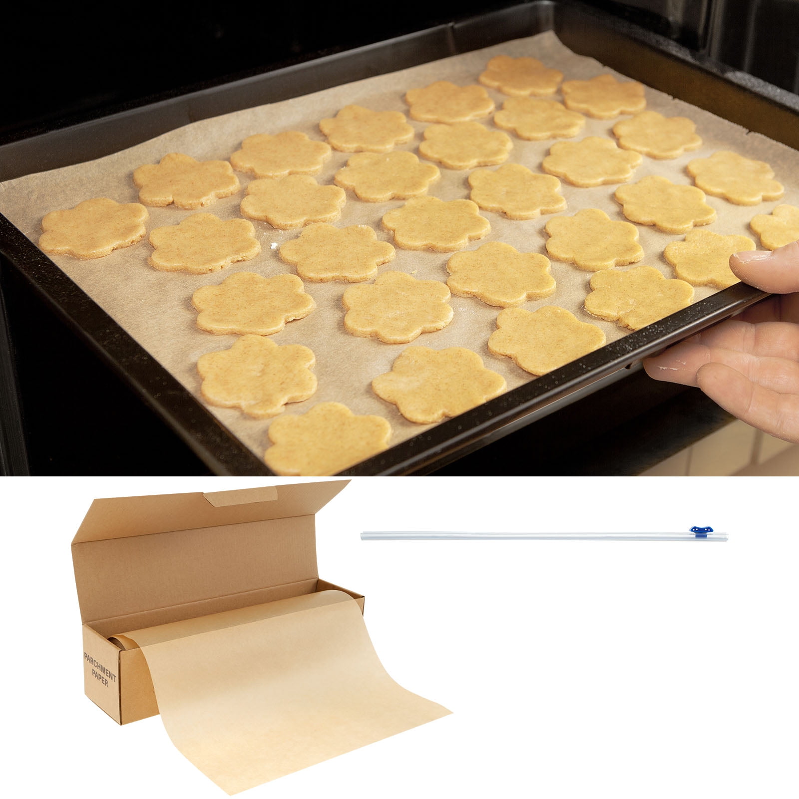 Parchment Paper Roll Double Sided Parchment Paper Waterproof Parchment ...