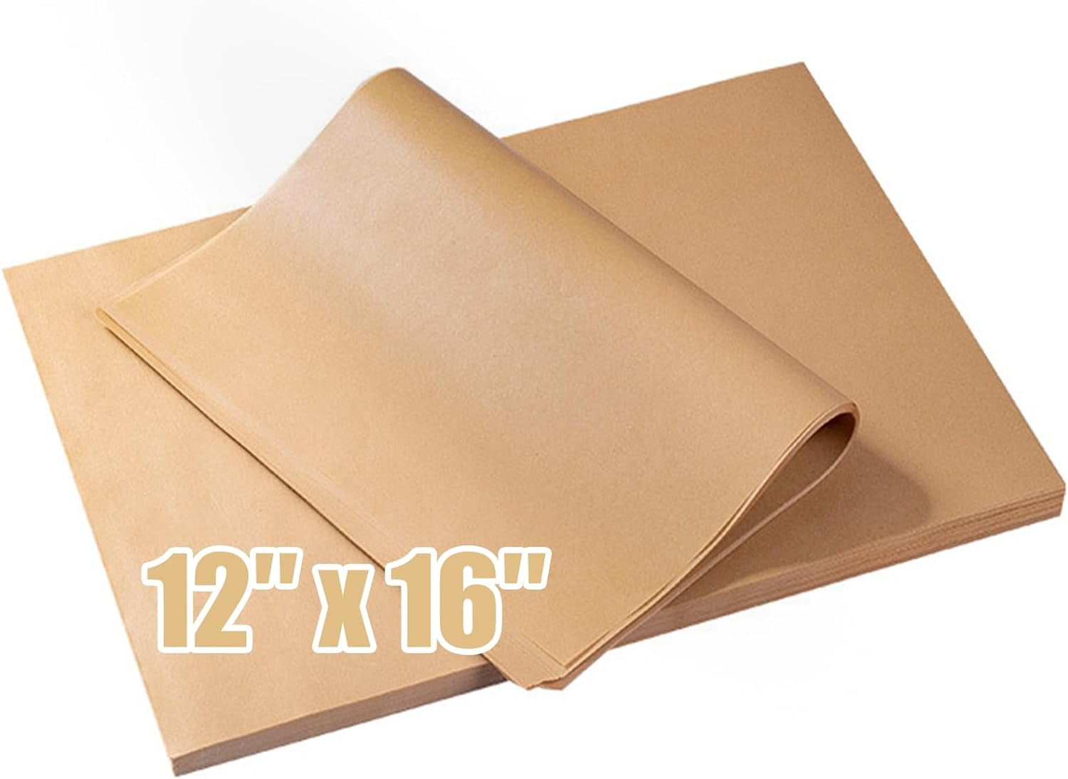 Parchment Paper Sheets 12 x 16 Inch, Precut Unbleached Baking Sheets 50 ...