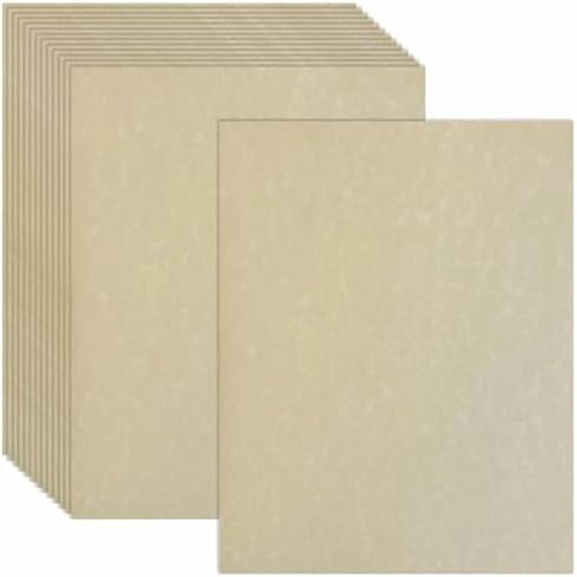 Parchment Stationery Paper, 96 Sheets, Textured Ivory, 24 lb Bond/90 ...