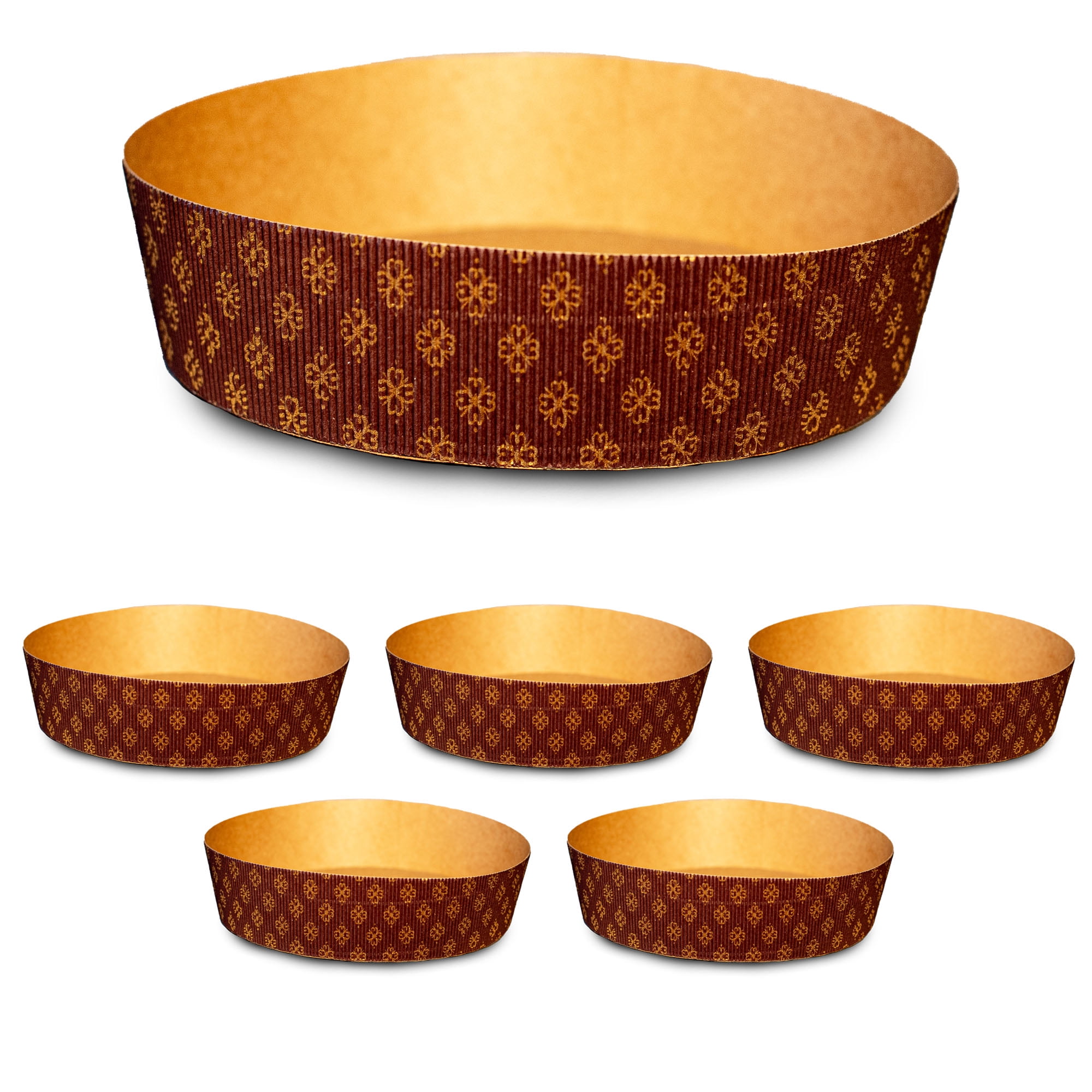 Parchware 5 Piece Eco-friendly disposable cake casserole baking pan, Non stick, no aluminium or ...