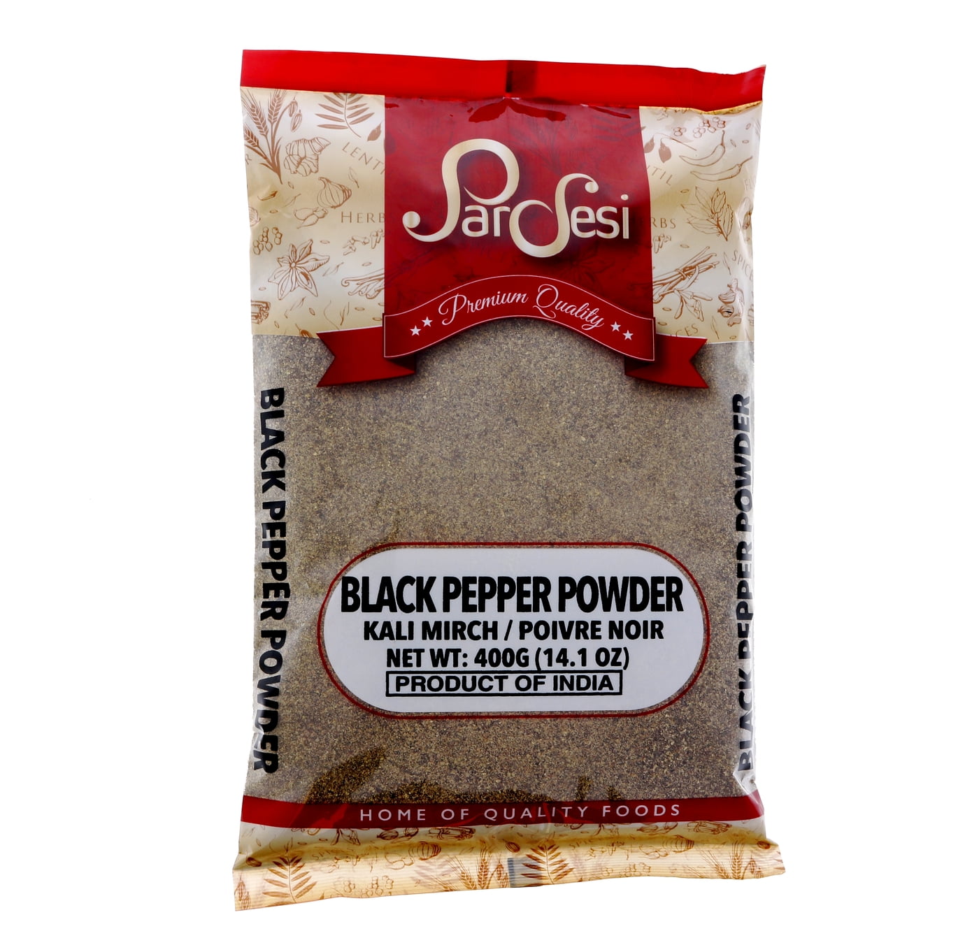 Pardesi Black Pepper Powder (Kaali Mirch) - Premium Spice 400g (14.1 OZ ...