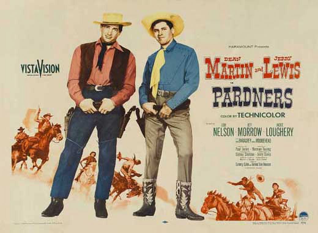 Pardners - movie POSTER (Half Sheet Style B) (22" x 28") (1956) - Walmart.com