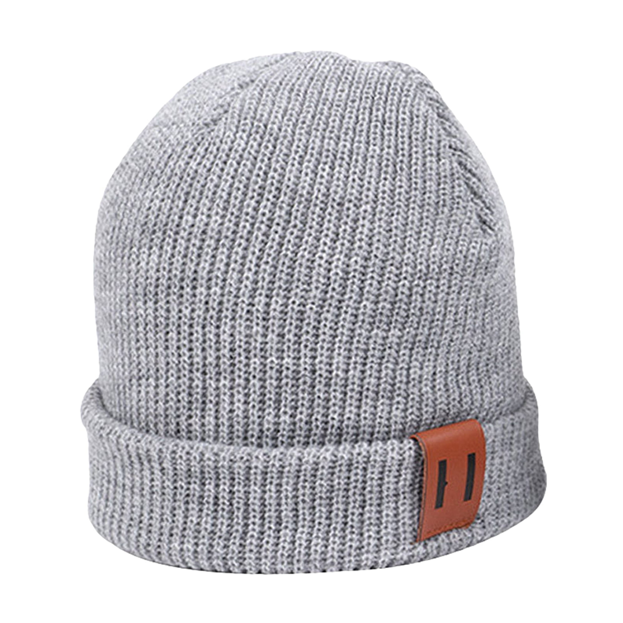 Parent-Child Beanie Hat Mother Kids Winter Warm Cable Knit Hat Pig Nose ...