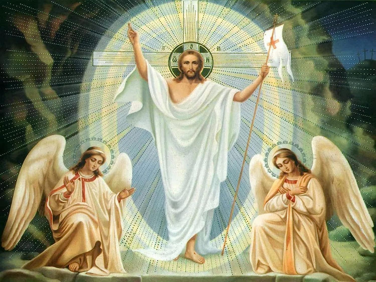 Parent-Child Game Jigsaw Puzzle 300 Piece Jesus and Angel Fun Game ...