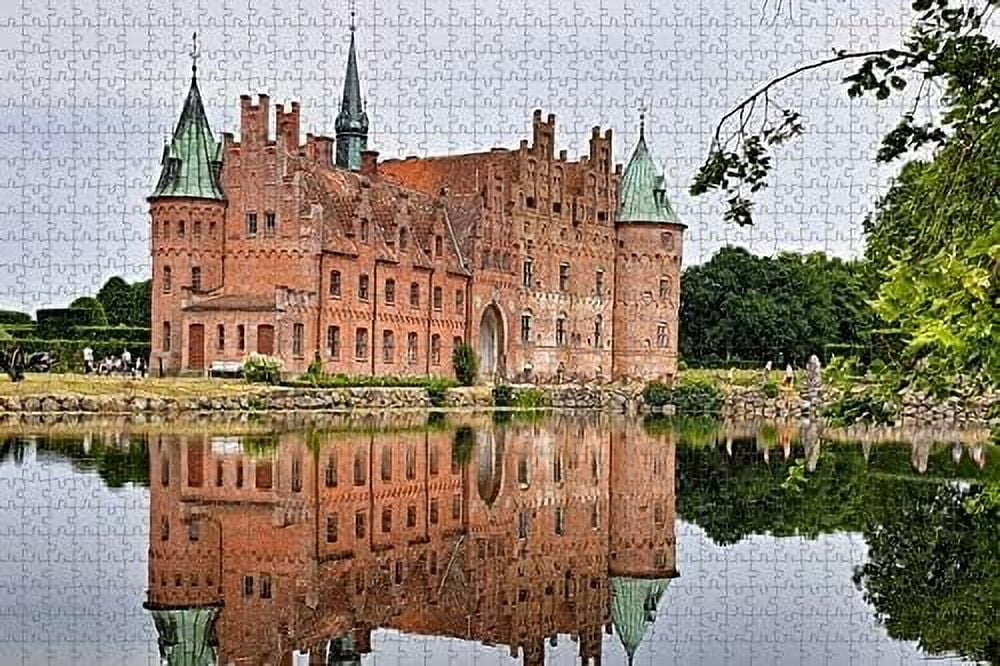 Parent - Child Jigsaw Puzzle Denmark Egeskov Castle Odense for Players ...