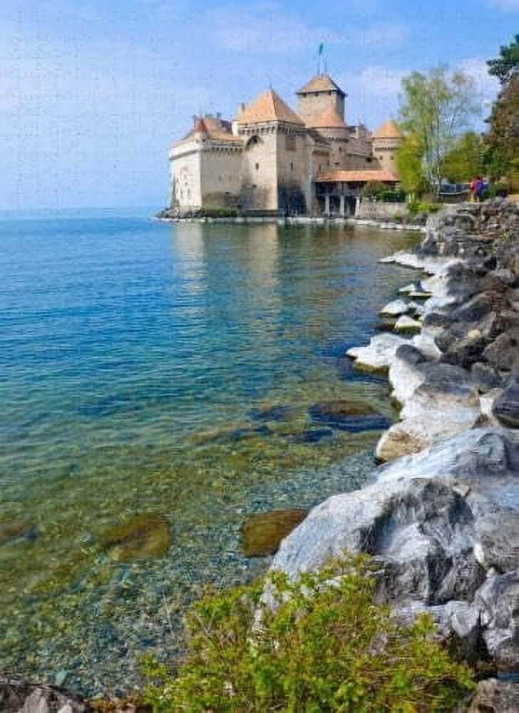 Parent - Child Jigsaw Puzzle at Lake Geneva Canton Switzerland Puzzles ...