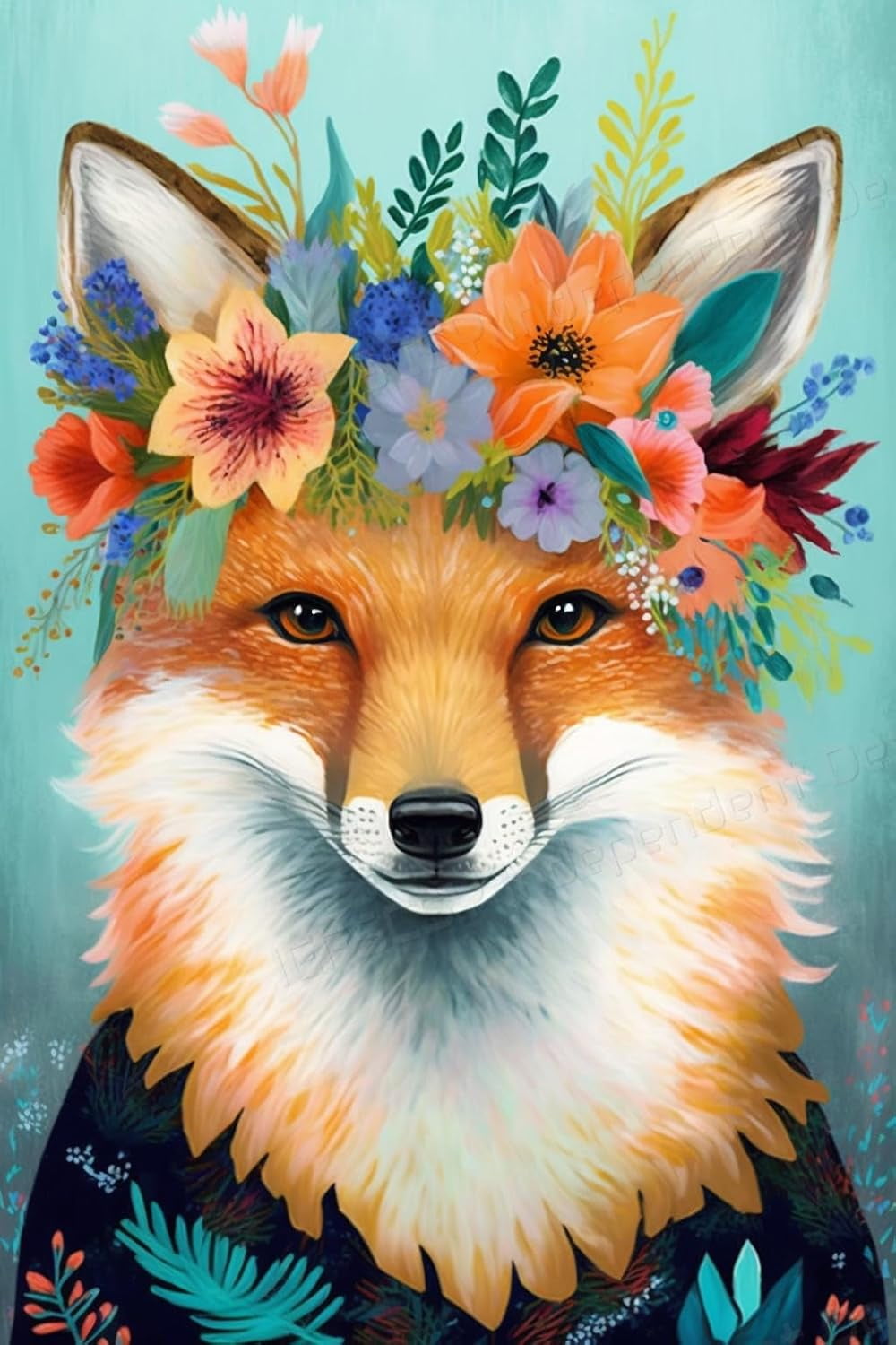 Parent-Child Puzzle500 Pieces Abstract Animal Puzzles for Adults and ...