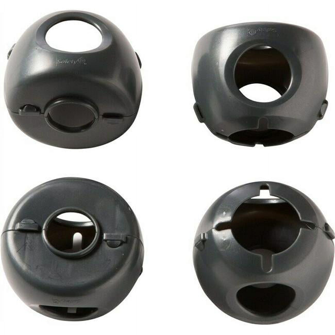 Parent Grip Door Knob Covers, Gray - Pack of 4 - Walmart.com