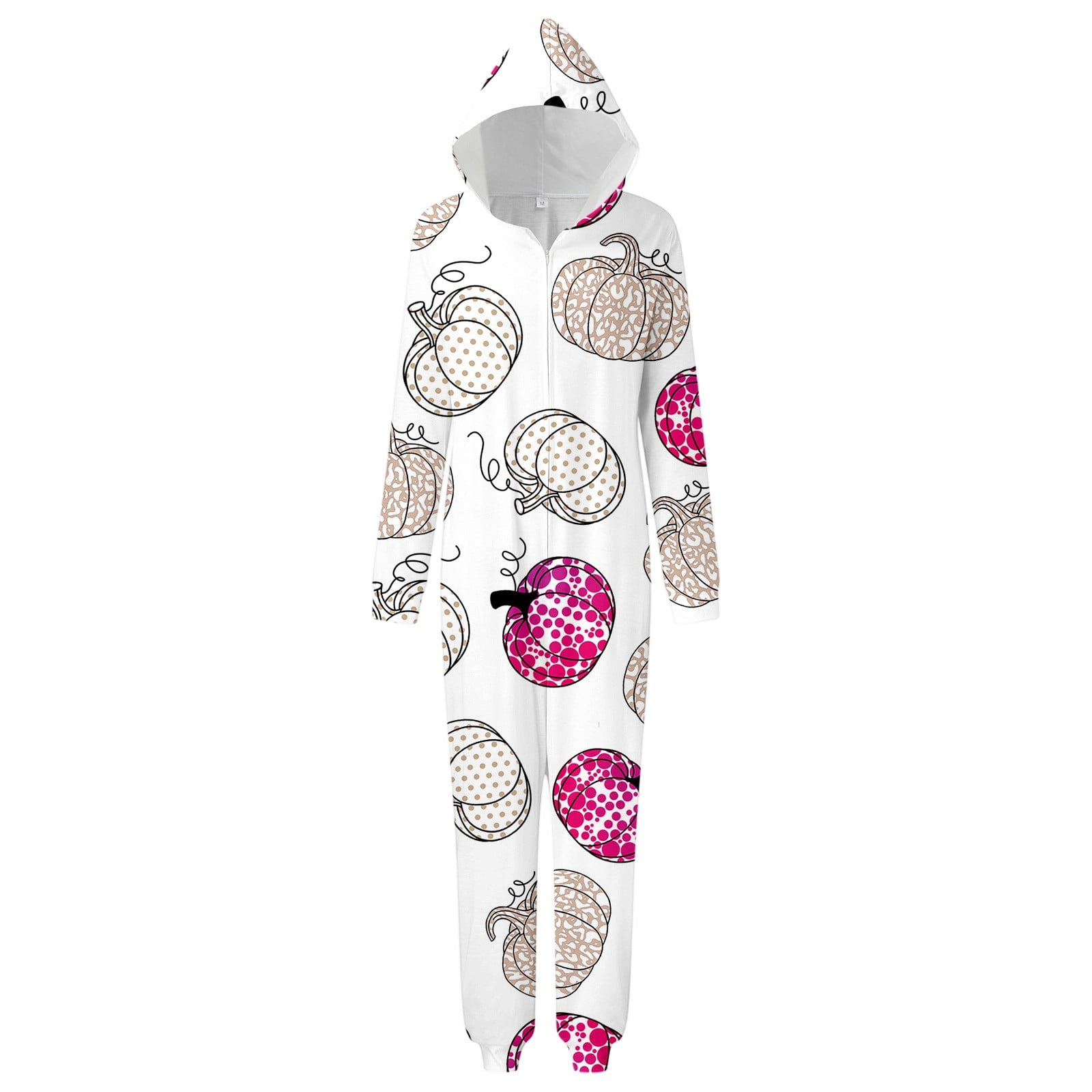 Parent-Kid Outfit Halloween Print Hooded Home Dress for Kids (Mom's ...