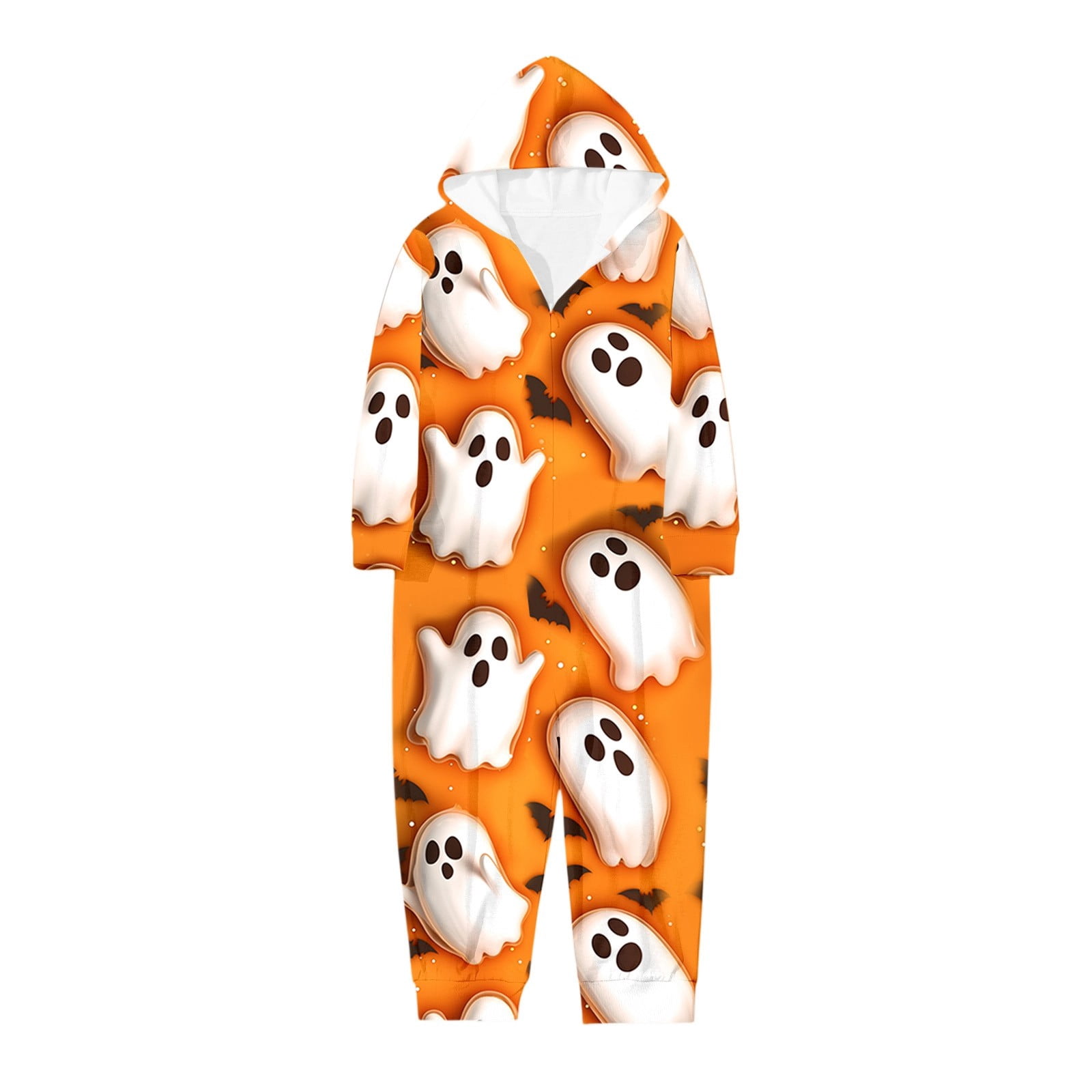 Parent-Kid Outfit Halloween Printed Hooded Home Wear for Kids (Kidren's ...