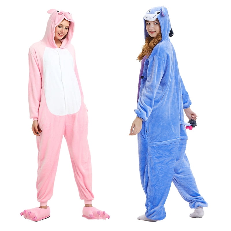 Parent-child Outfit Onesies Halloween Cartoon Animal Loungewear One ...